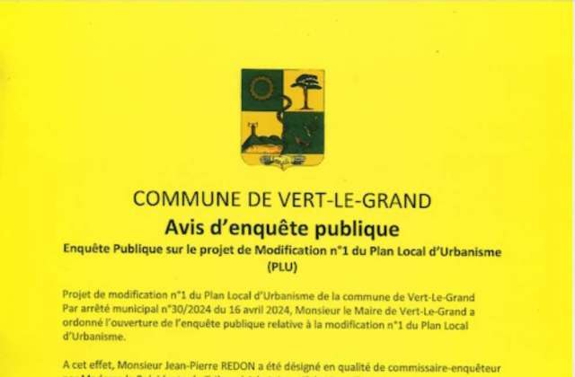 Mairie de Vert Le Grand - site officiel du village de Vert Le Grand